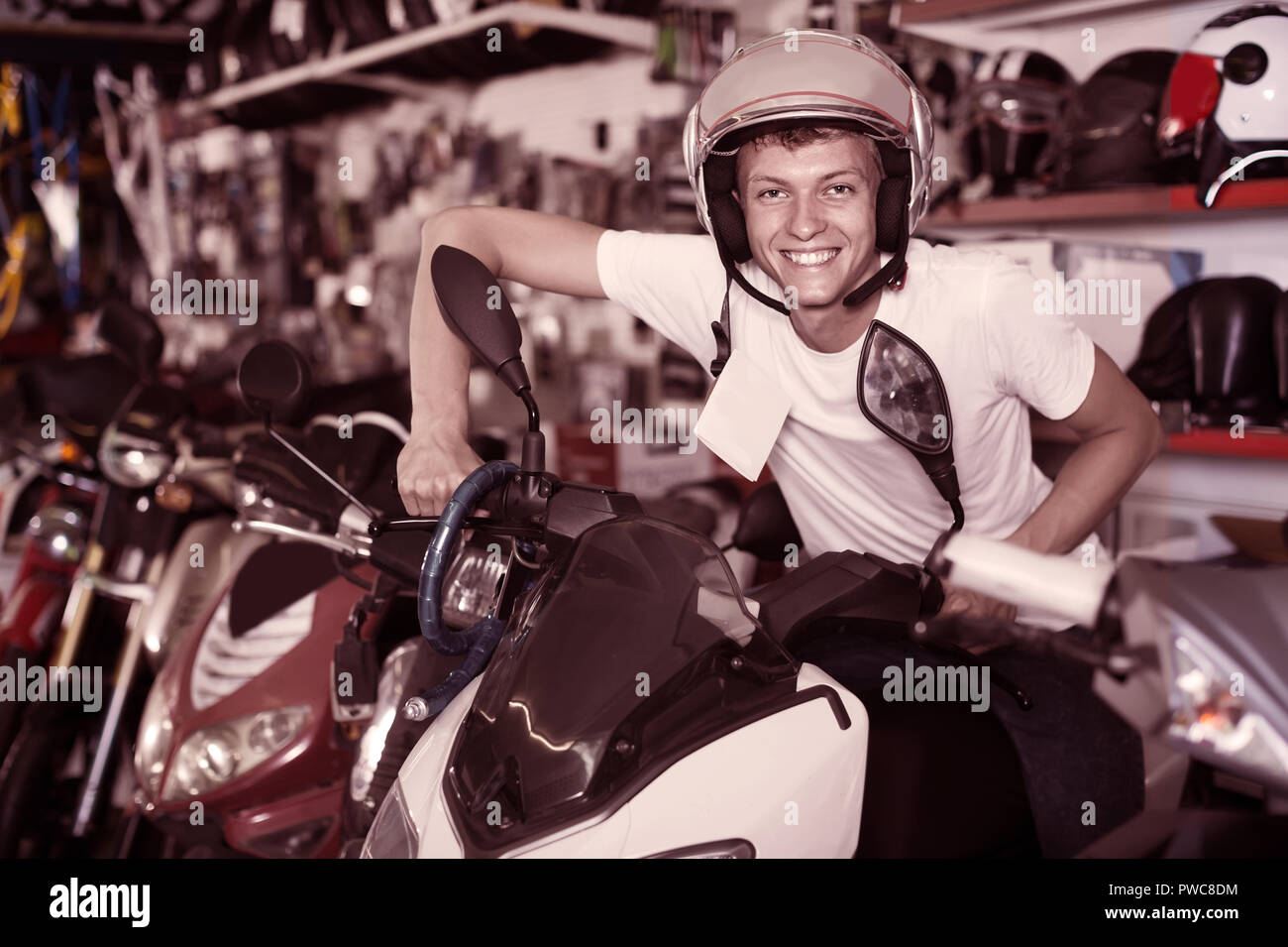 Portrait glad russian man hi-res stock photography and images - Alamy