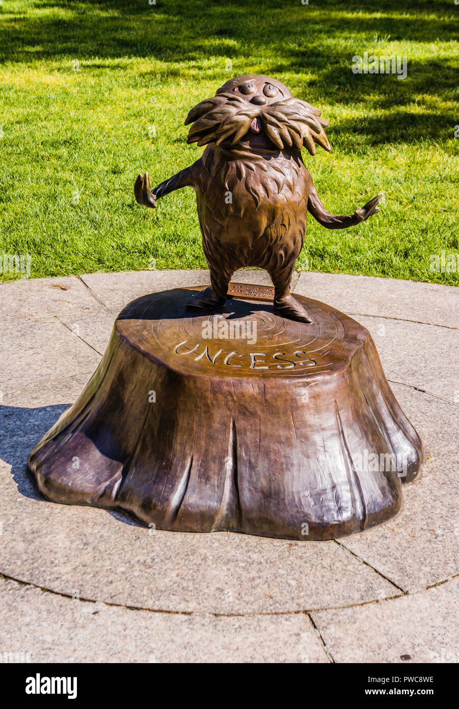 Dr. Seuss National Memorial Sculpture Garden Springfield, Massachusetts ...