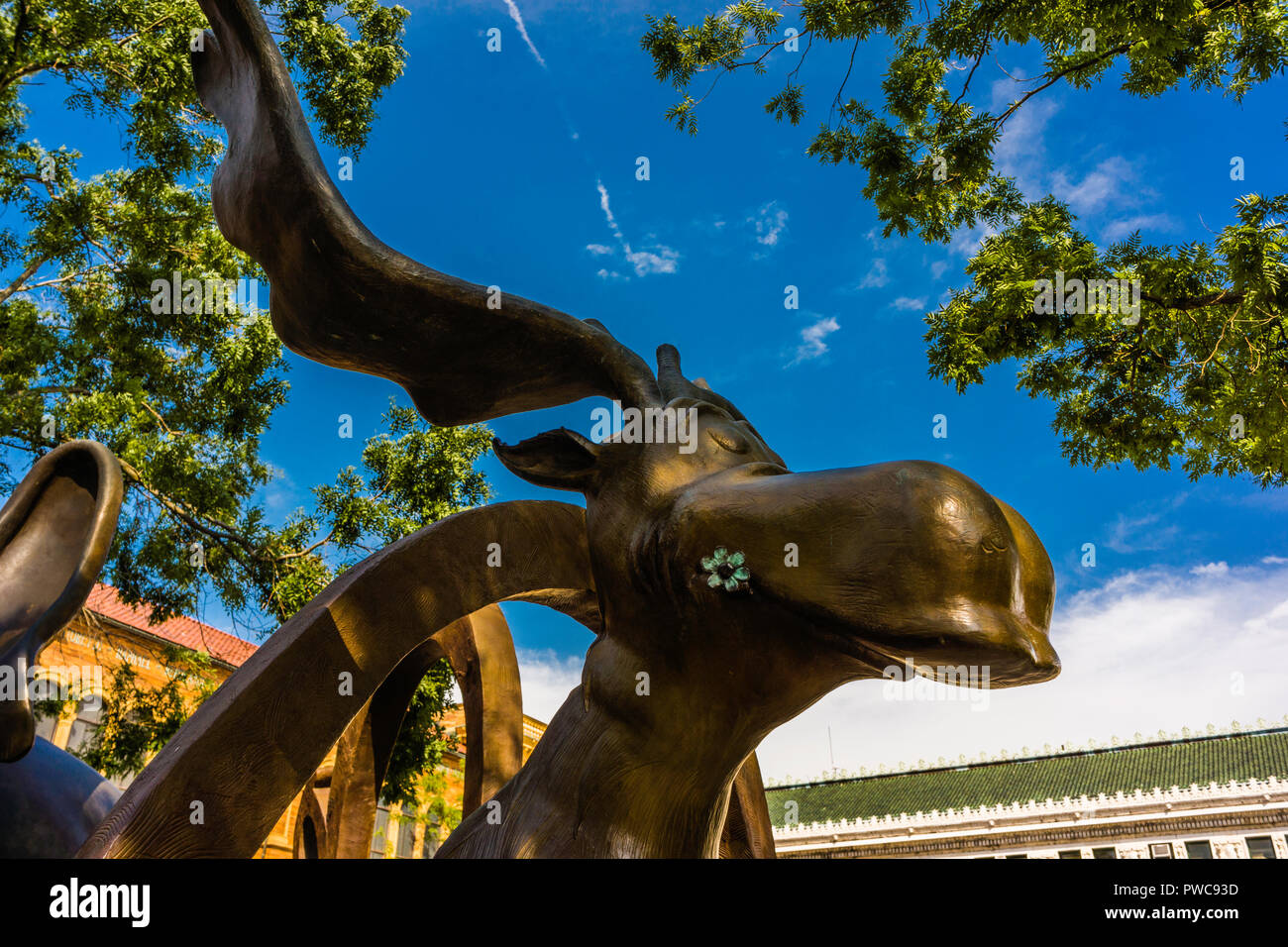 Dr. Seuss National Memorial Sculpture Garden Springfield, Massachusetts ...