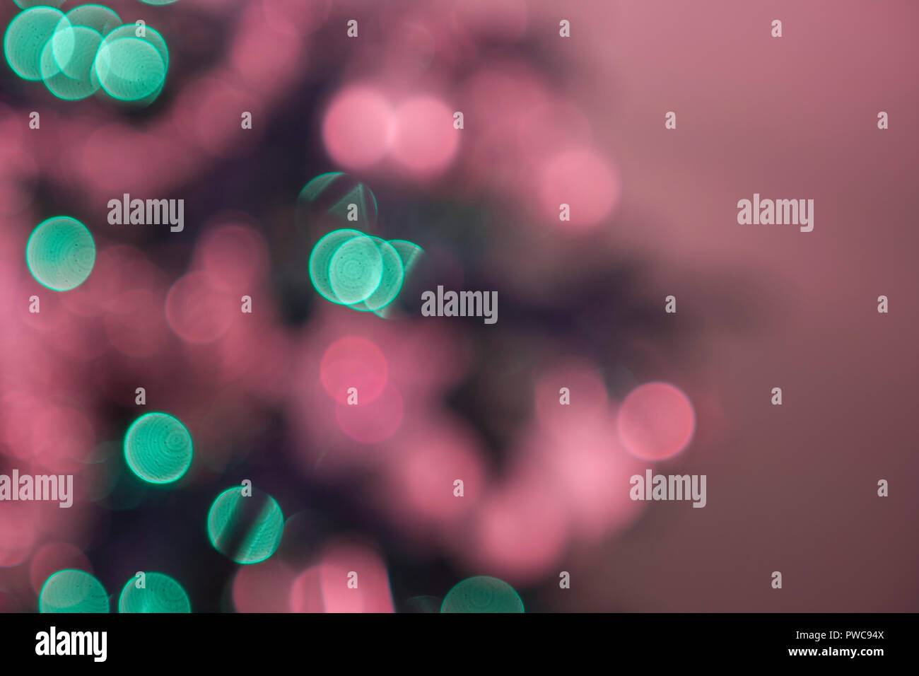 Christmas background of lights in color Stock Photo - Alamy