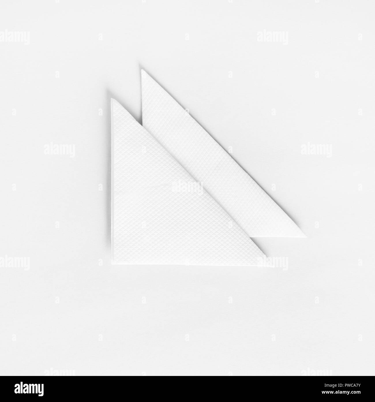 Flat top table setting Black and White Stock Photos & Images - Alamy