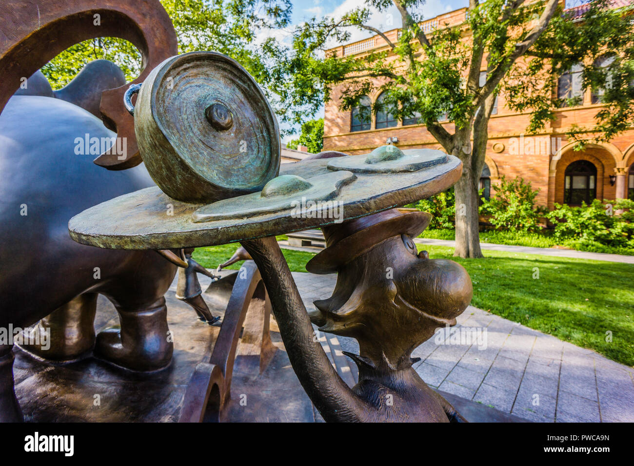 Dr. Seuss National Memorial Sculpture Garden Springfield, Massachusetts ...