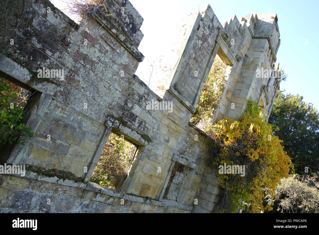 Remains of folly castle hi-res stock photography and images - Alamy