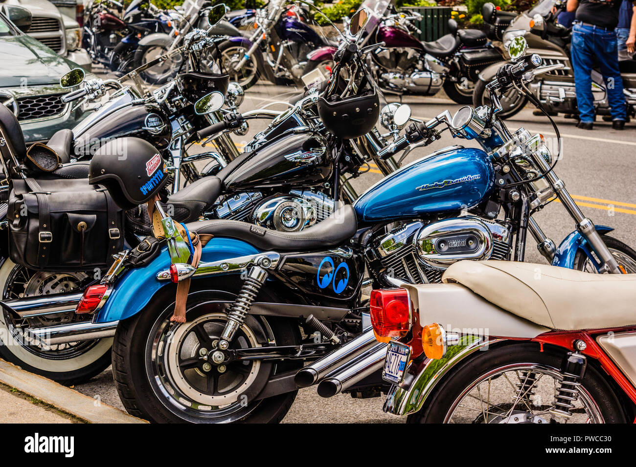 Motorcycles Bolton, New York, USA Stock Photo - Alamy