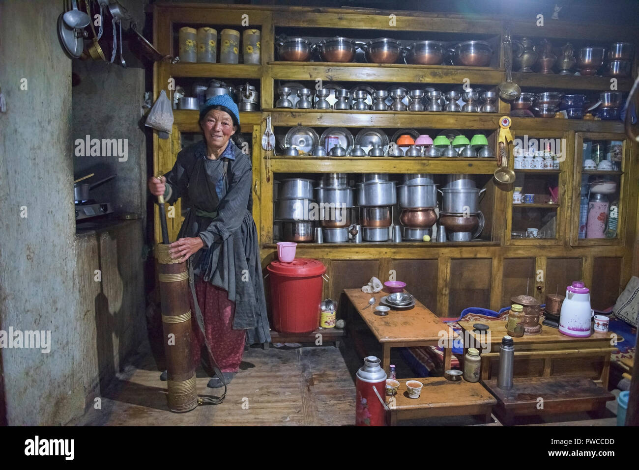 Tsampa butter tea hi-res stock photography and images - Alamy