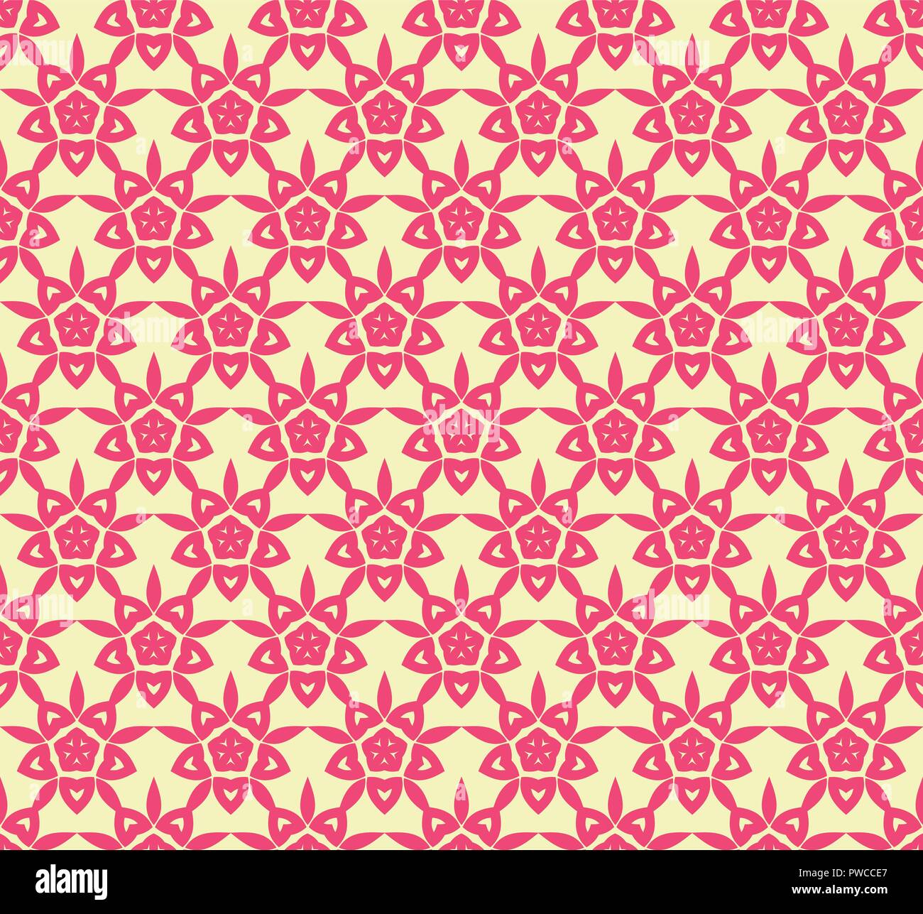 Vector floral seamless pattern, vector repeating texture background ...