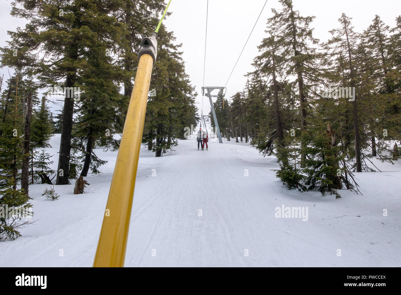 Skilift t bar hi-res stock photography and images - Alamy