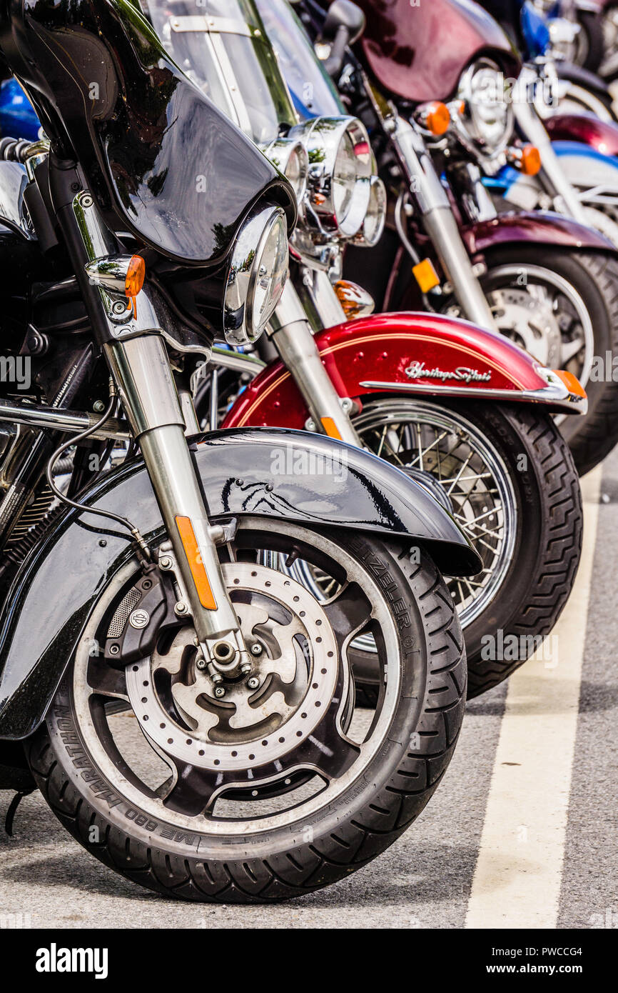 Motorcycles Bolton, New York, USA Stock Photo - Alamy