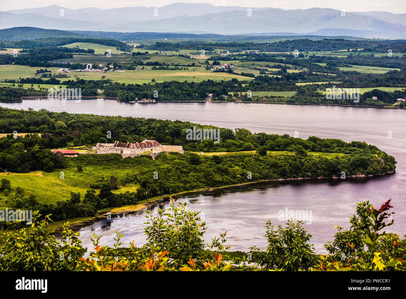 Fort Ticonderoga Ticonderoga, New York, USA Stock Photo - Alamy