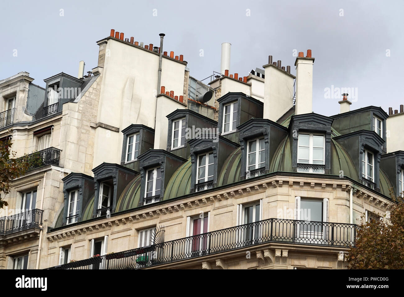Paris Roof Chimney High Resolution Stock Photography and Images - Alamy