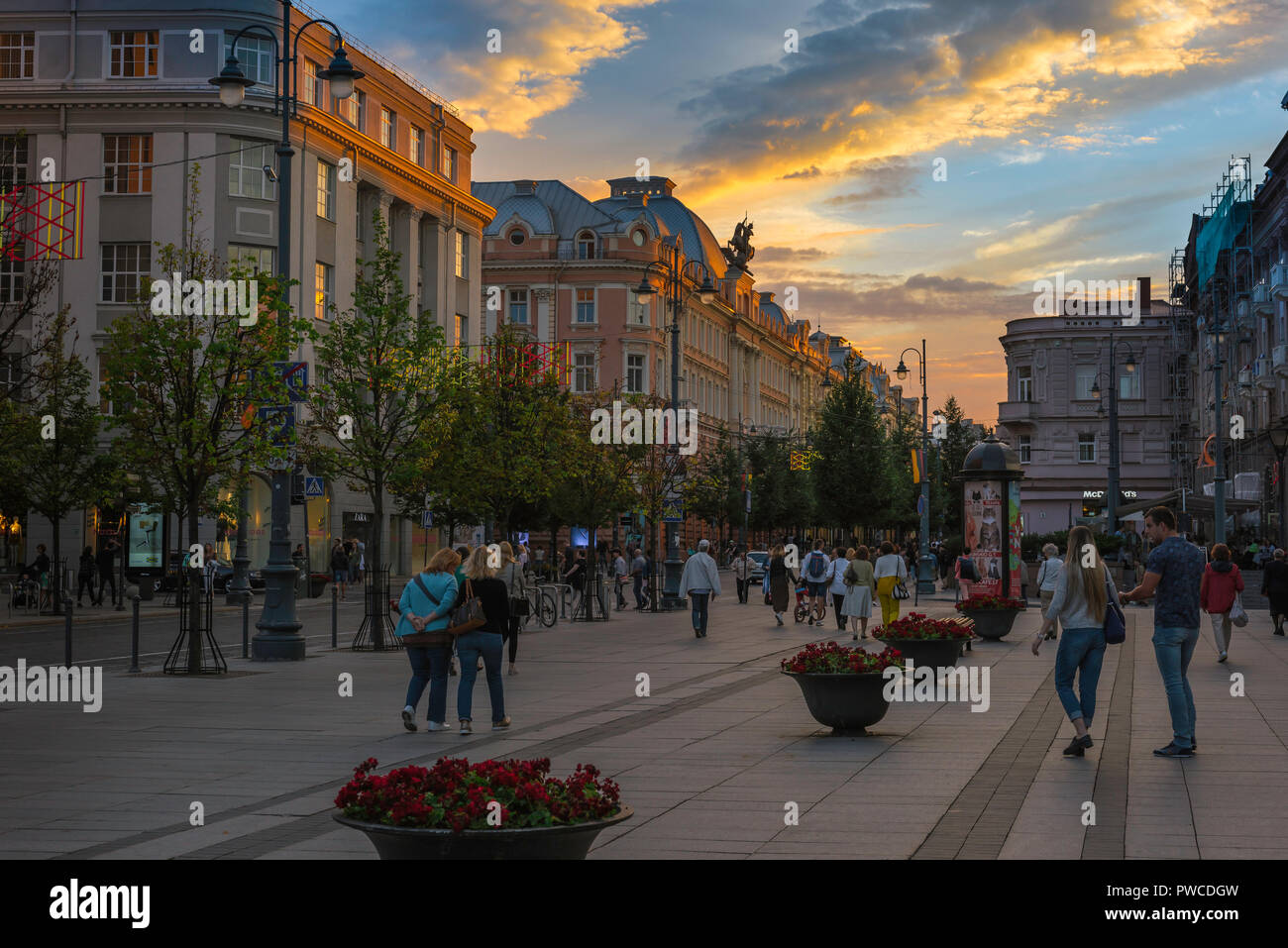 Vilnius center hi-res stock photography and images - Alamy