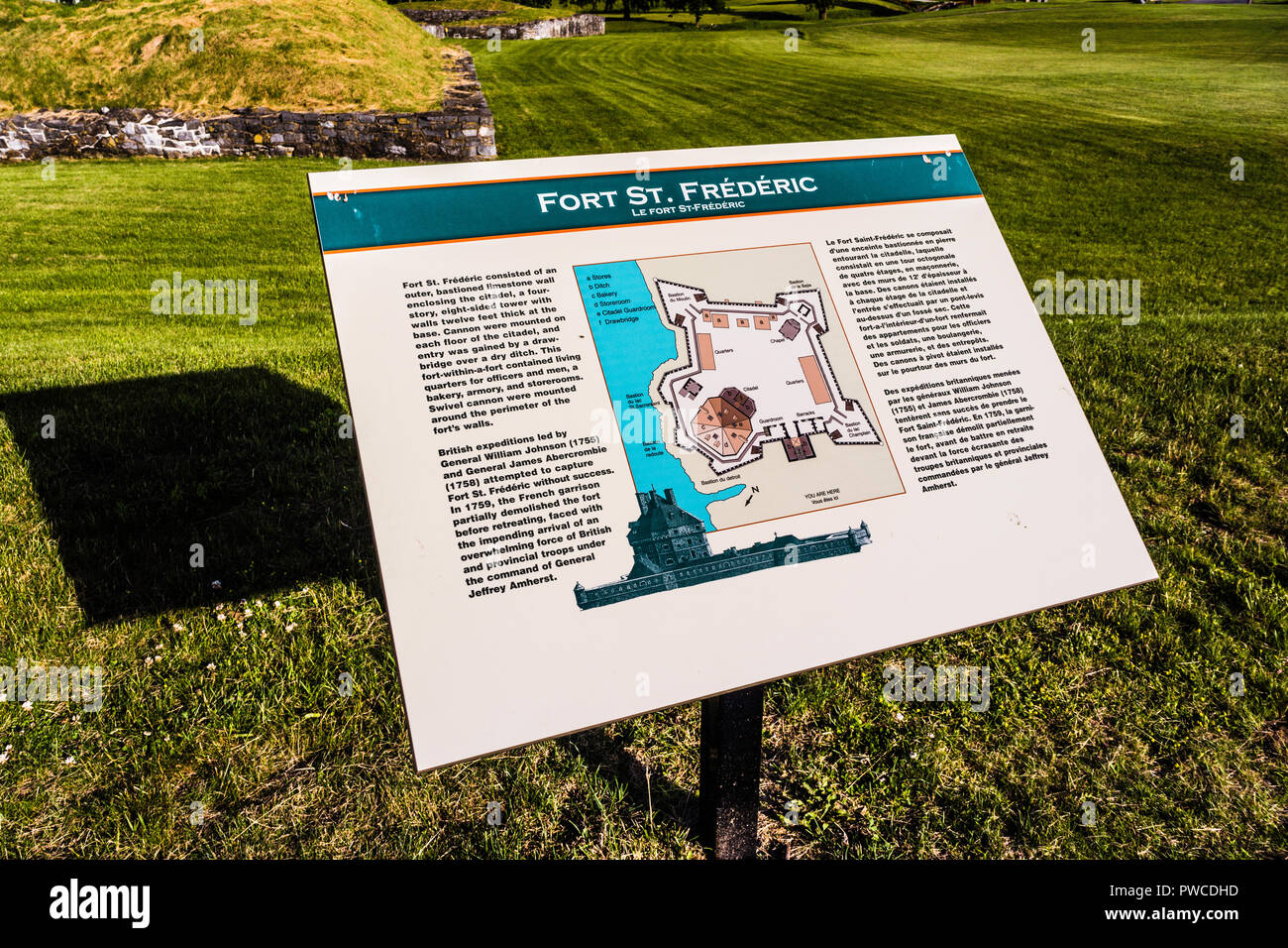 Fort St Frédéric High Resolution Stock Photography and Images - Alamy