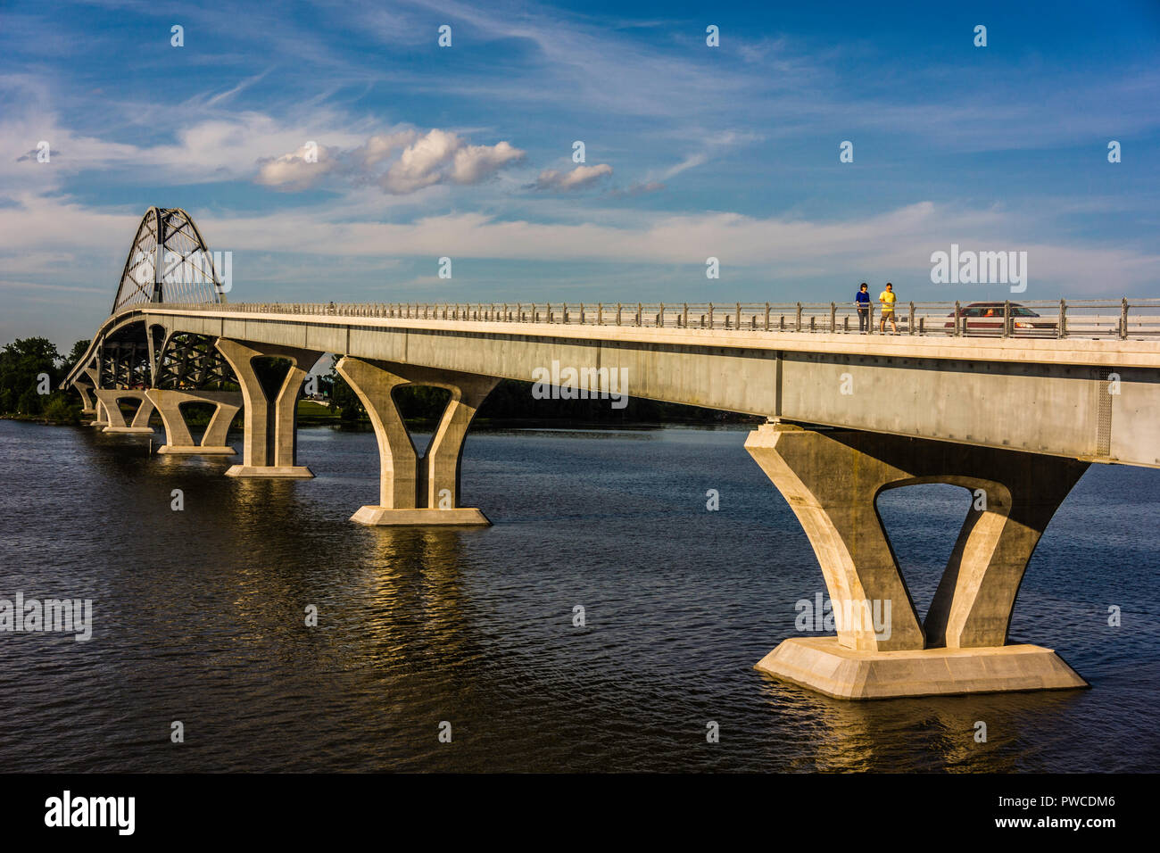 Champlain Bridge Crown Point, New York, USA Stock Photo - Alamy