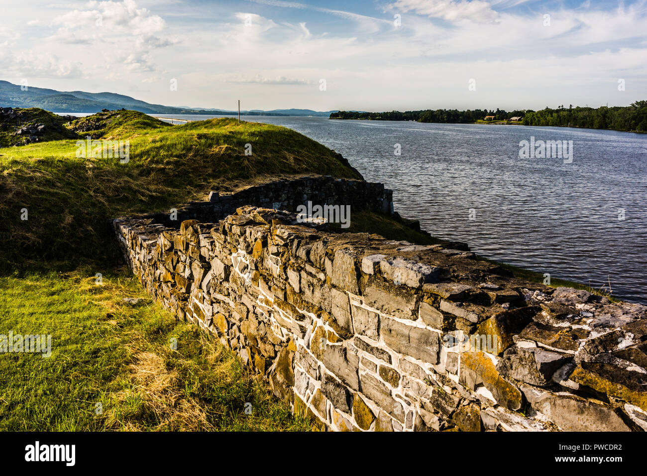 Fort Crown Point Crown Point, New York, USA Stock Photo - Alamy