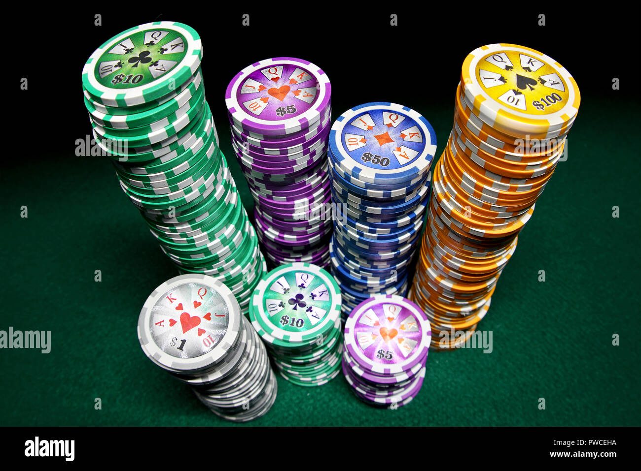 Money chips hi-res stock photography and images - Alamy