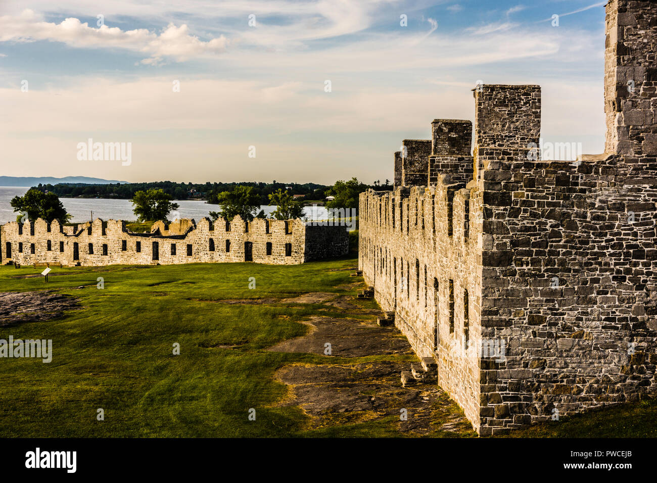Fort Crown Point Crown Point, New York, USA Stock Photo - Alamy