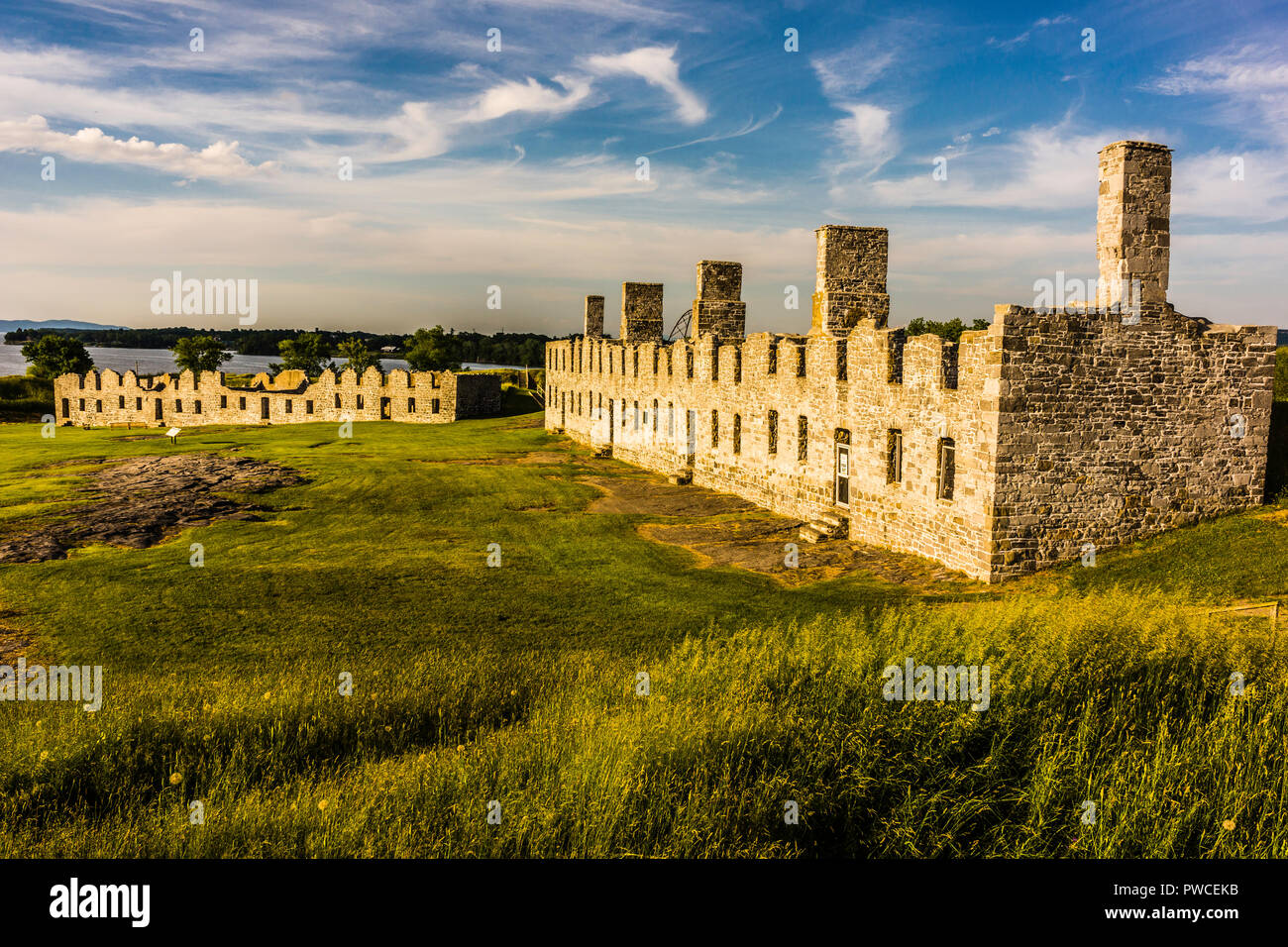 Fort Crown Point Crown Point, New York, USA Stock Photo - Alamy