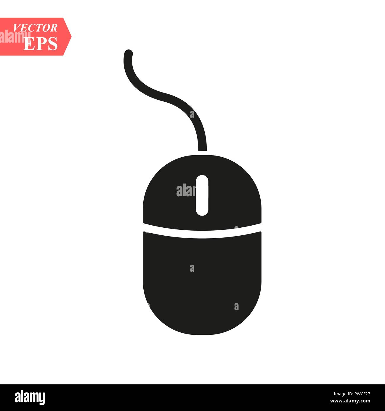 Vector version. computer mouse icon. Eps 10 illustration. Easy to edit ...