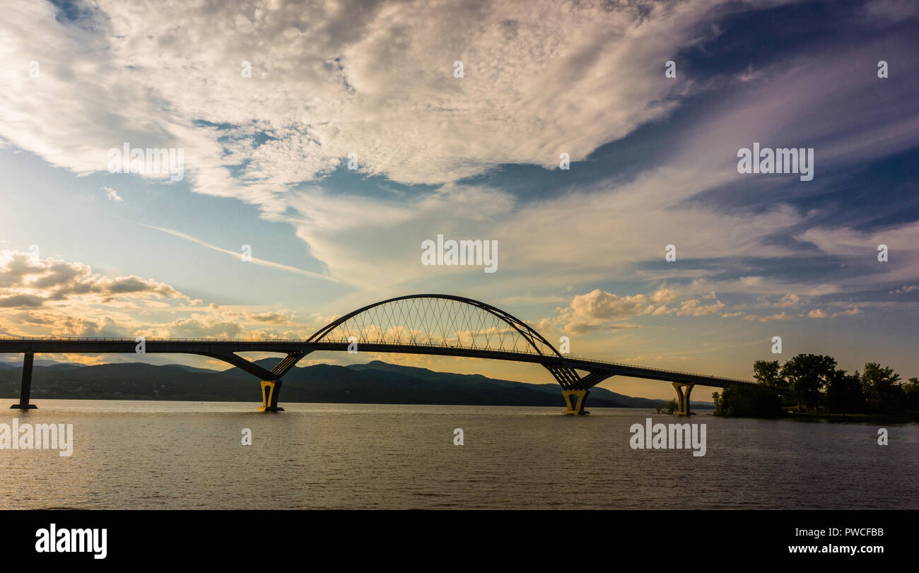 Champlain Bridge Crown Point, New York, USA Stock Photo - Alamy