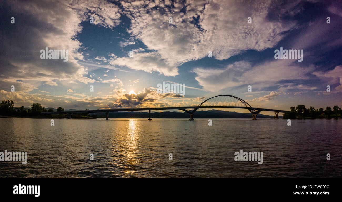 Champlain Bridge Crown Point, New York, USA Stock Photo - Alamy