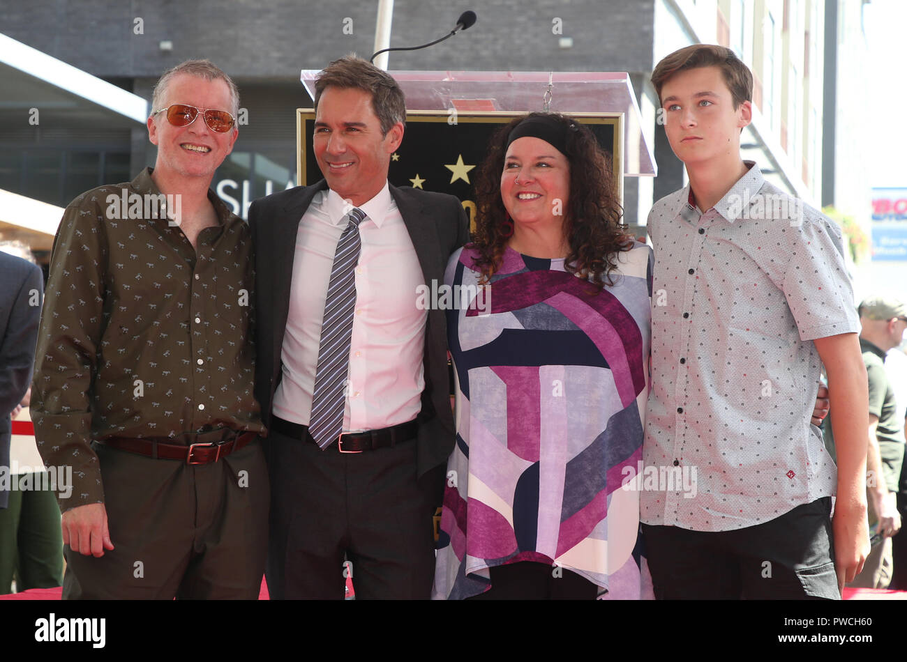 Eric McCormack Honored With Star On The Hollywood Walk Of Fame ...
