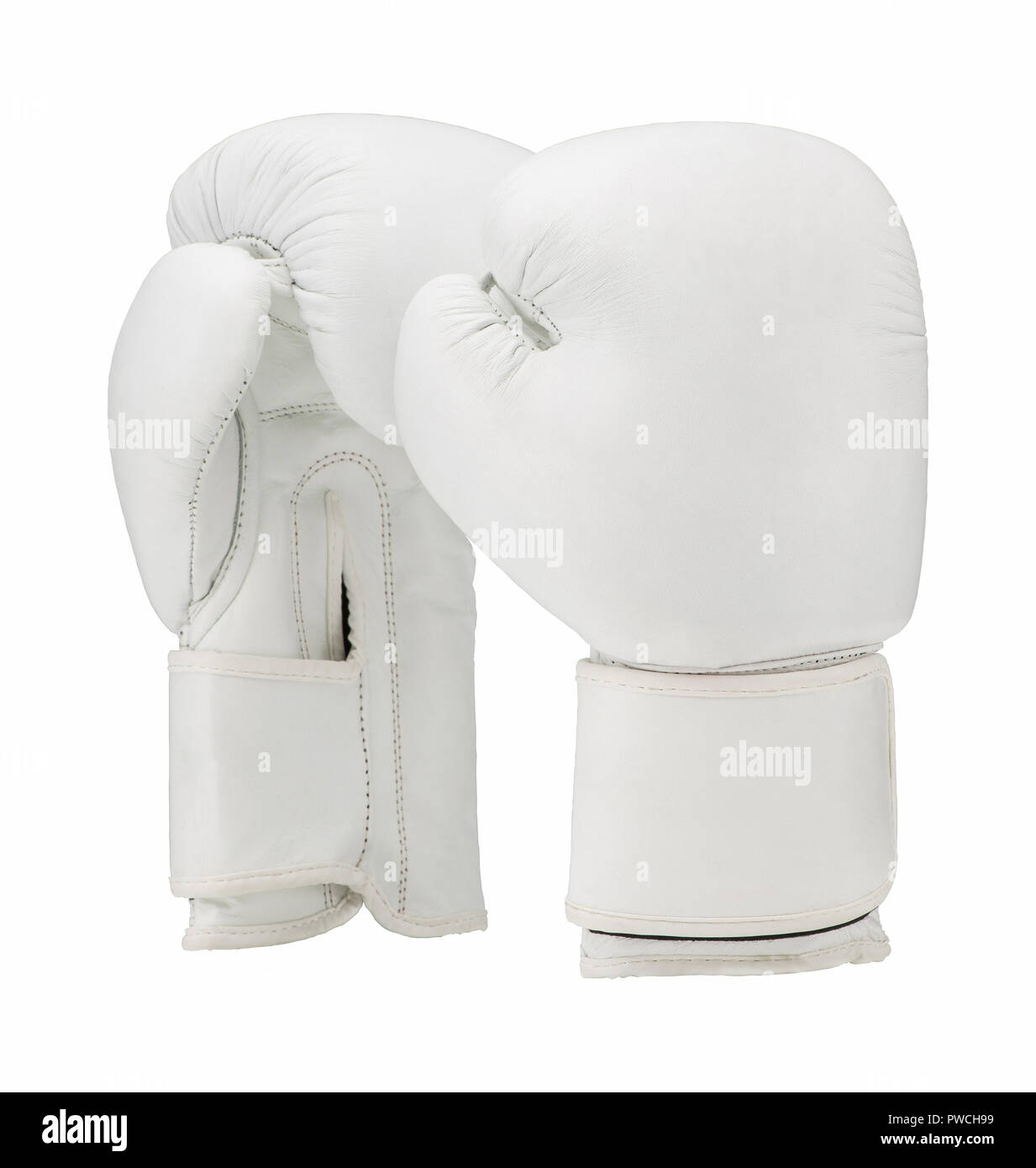 boxing gloves isolated on white background. sportswear Stock Photo - Alamy