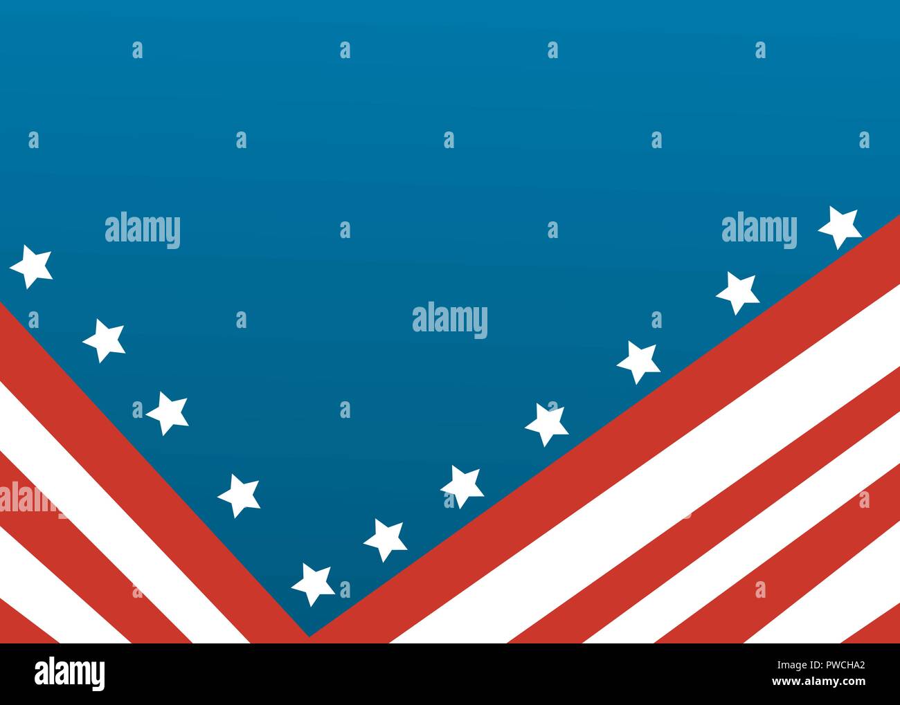 USA flag in style vector Stock Vector Image & Art - Alamy