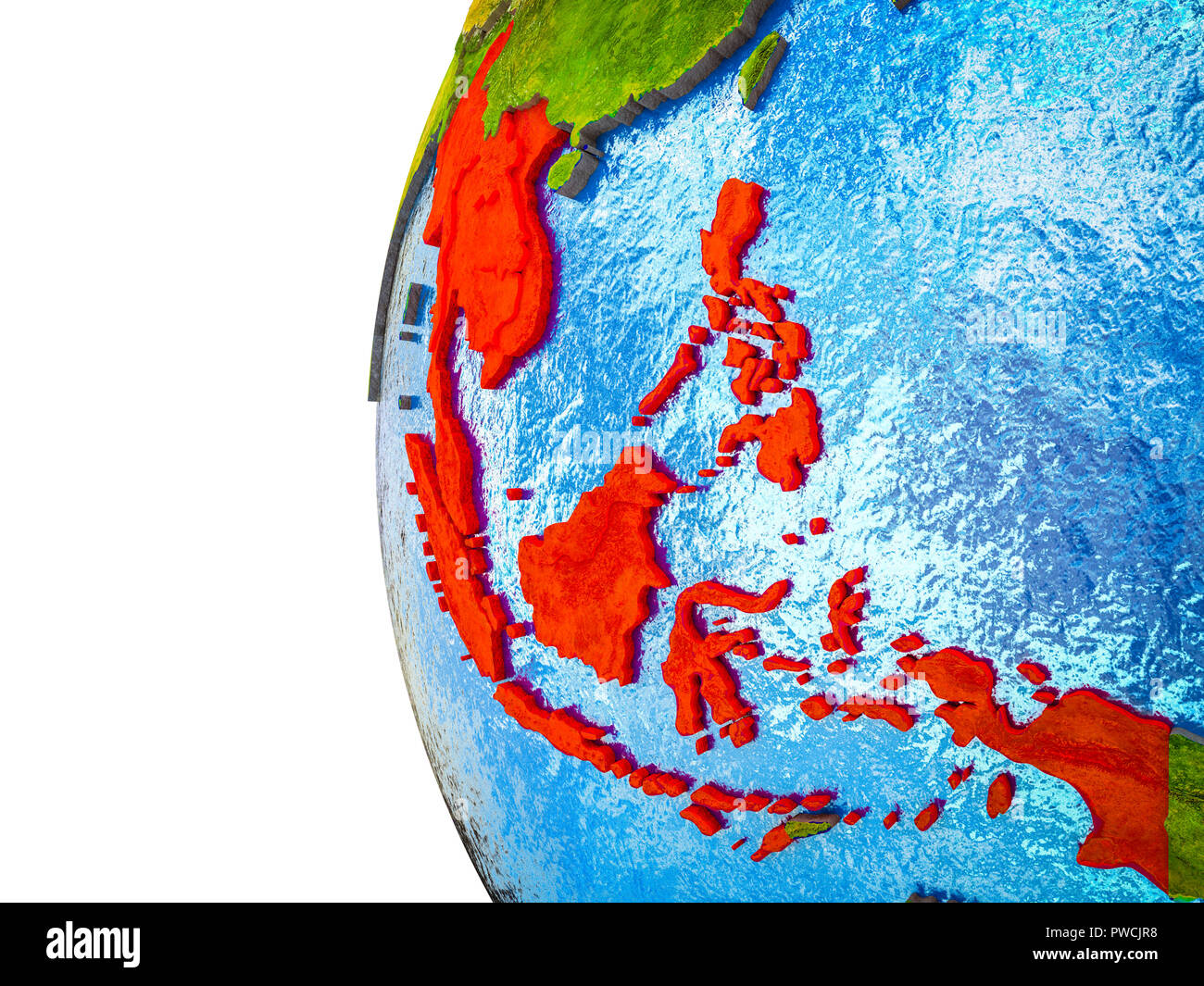 Asean countries map hi-res stock photography and images - Alamy