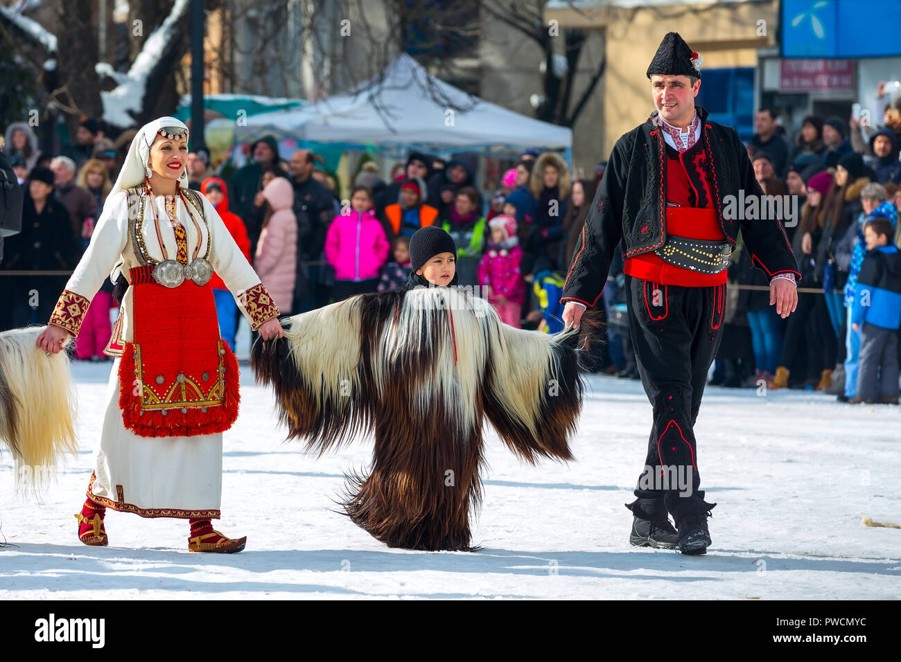 Costumes of the kukeri hi-res stock photography and images - Alamy
