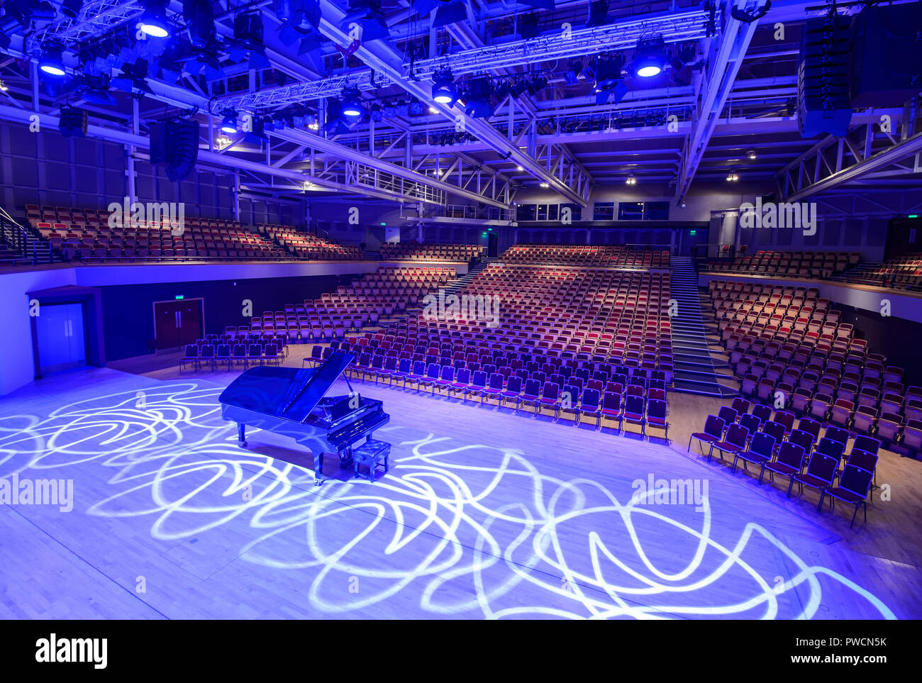 Butterworth Hall Concert Hall at the Warwick Arts Centre in Coventry ...