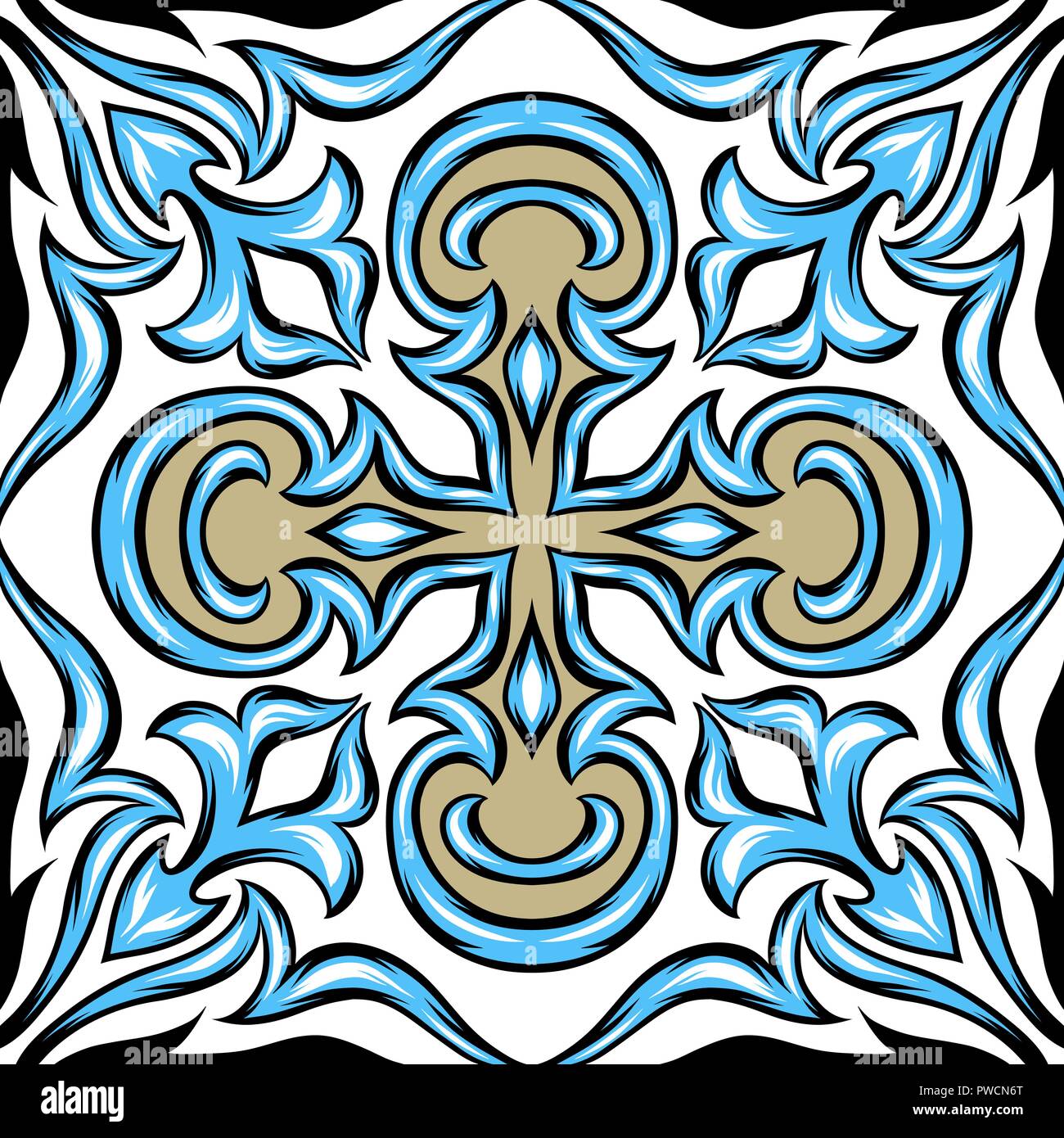 Portuguese architecture Stock Vector Images - Alamy