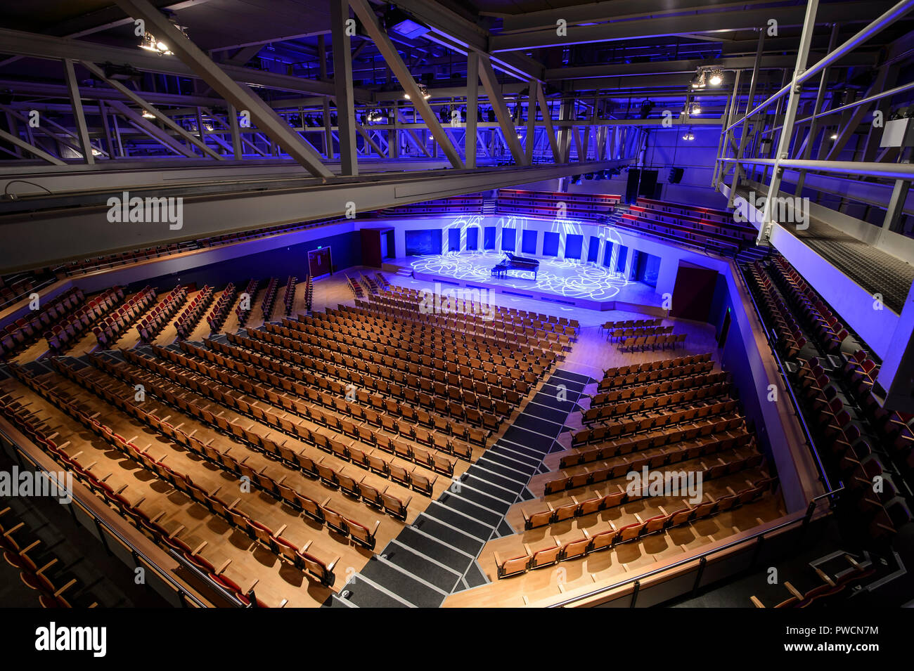 Butterworth Hall Concert Hall at the Warwick Arts Centre in Coventry ...