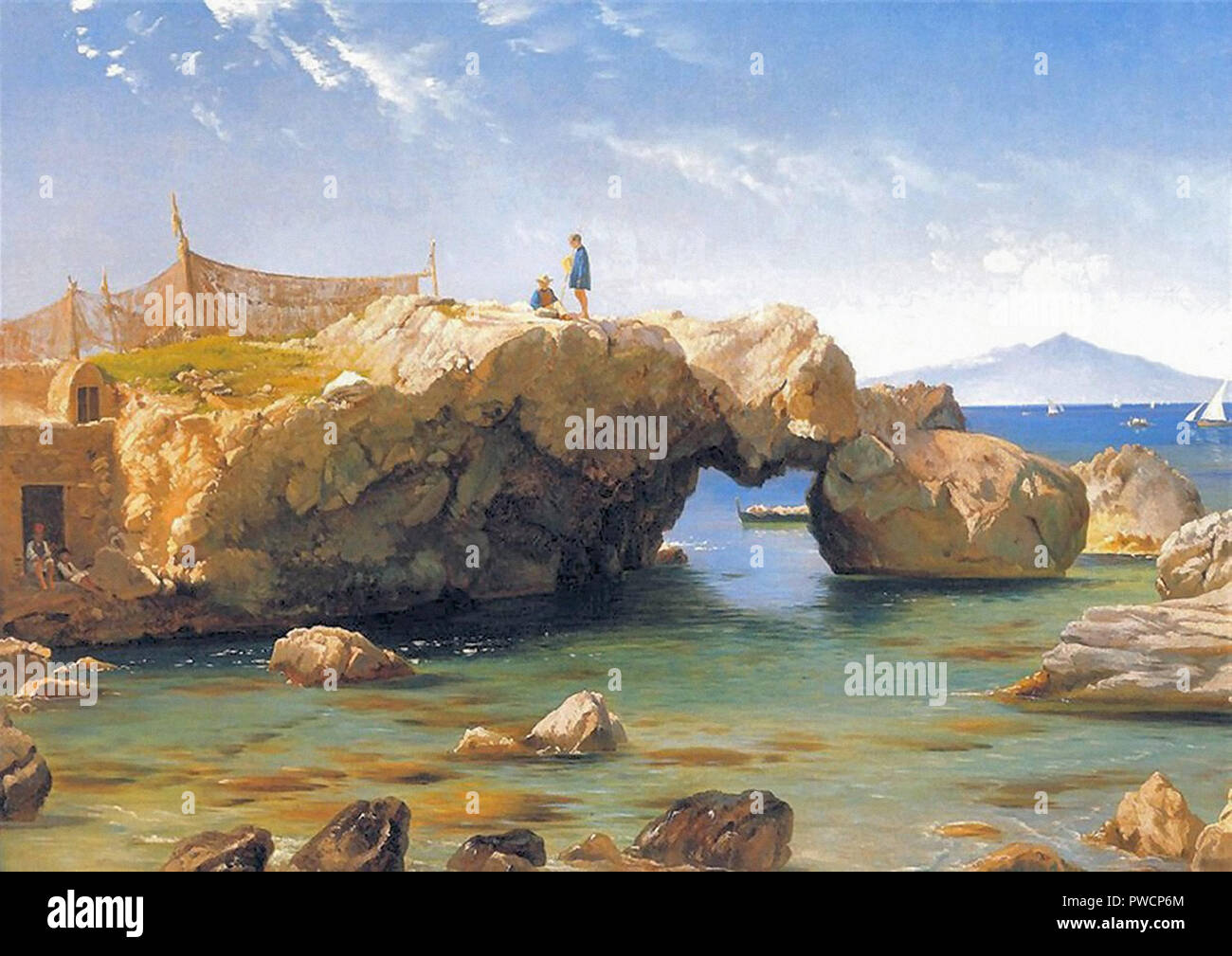 Aagaard Carl Frederik - Amalfi Stock Photo - Alamy