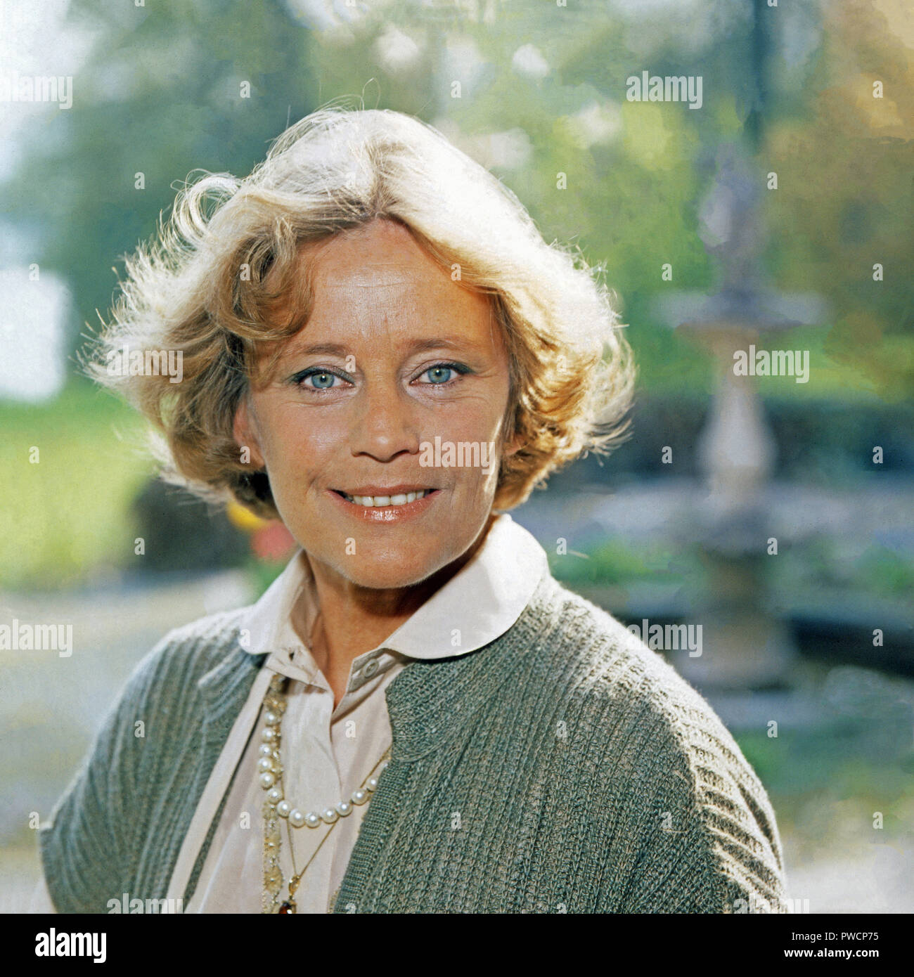 Die Schauspielerin Maria Schell, ca. 1979. Actress Maria Schell, ca ...