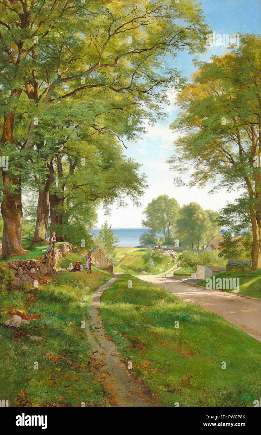 Aagaard Carl Frederik - Title Unknown Stock Photo - Alamy