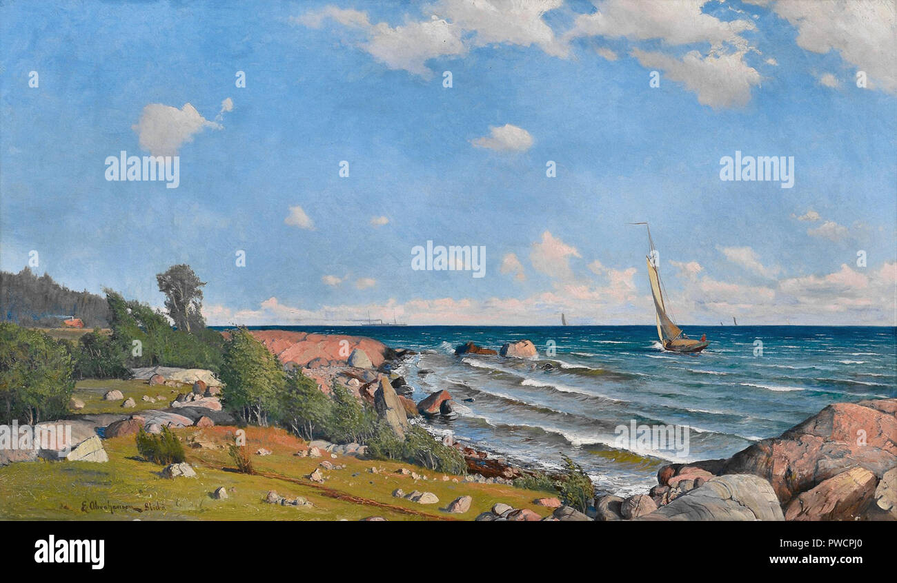 Abrahamsson Erik - Skärgùe5rdlandskap Stock Photo - Alamy