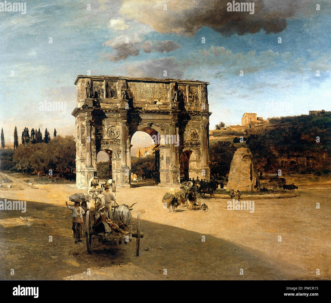 Konstantin triumphbogen hi-res stock photography and images - Alamy