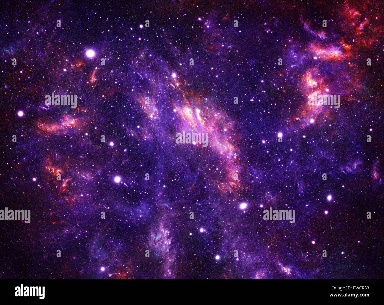 Deep space stellar system Stock Photo - Alamy
