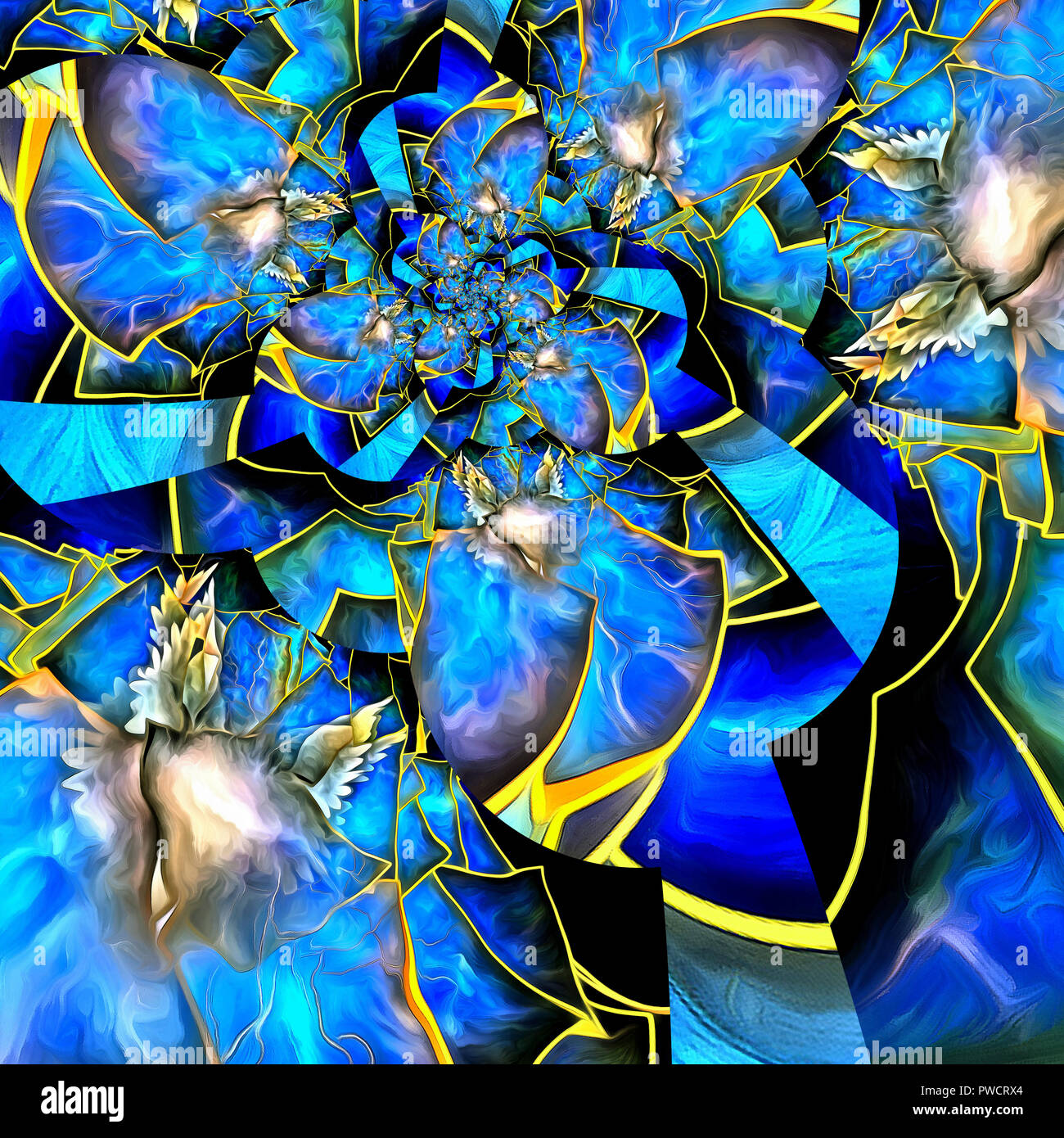 Fractal Angel Wings High Resolution Stock Photography and Images - Alamy