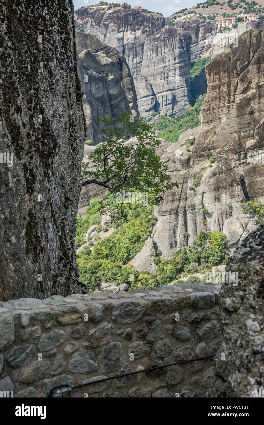 Meteora monasteries, Greece Stock Photo - Alamy