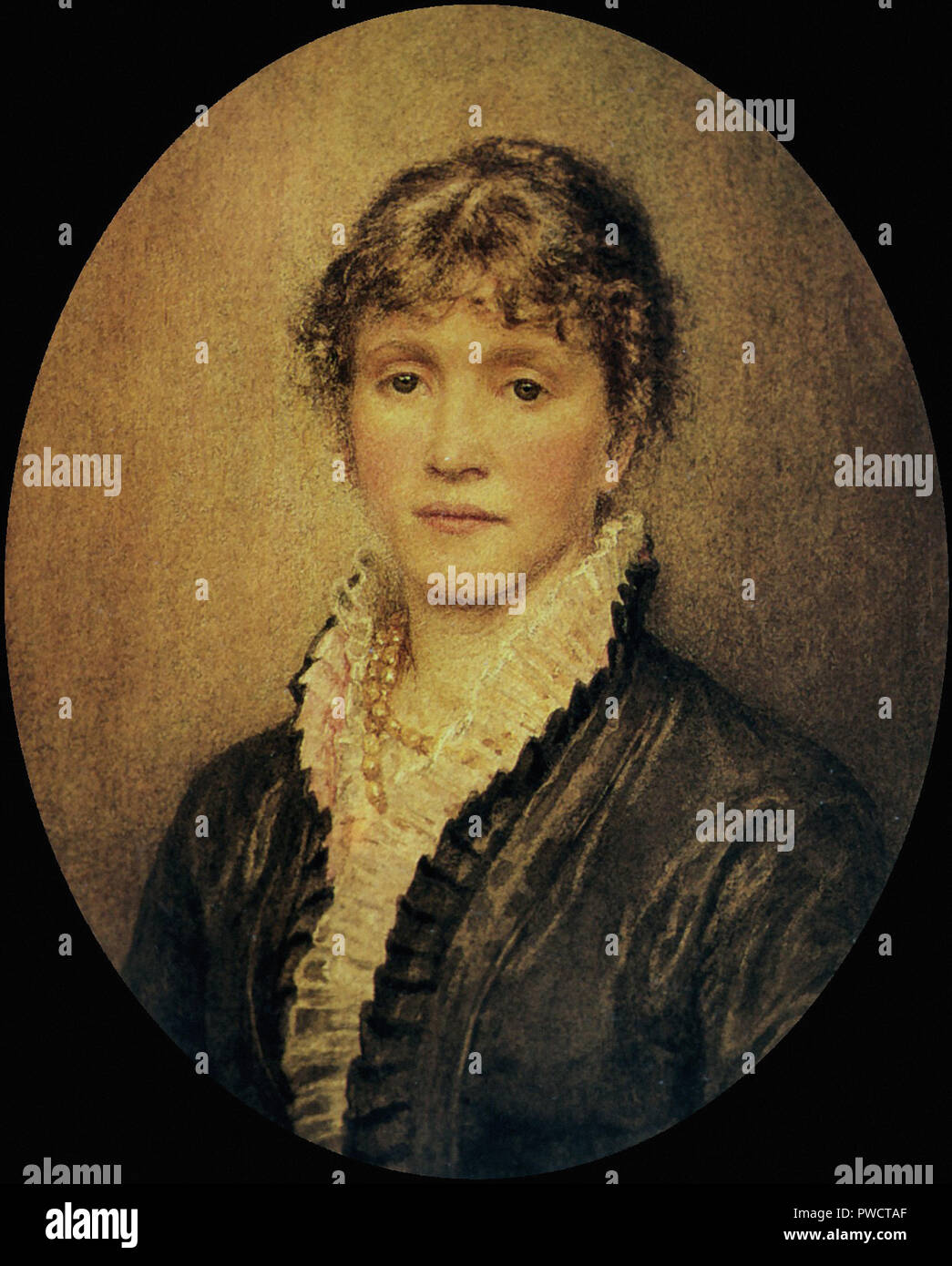 Allingham Helen - Self Portrait Stock Photo - Alamy