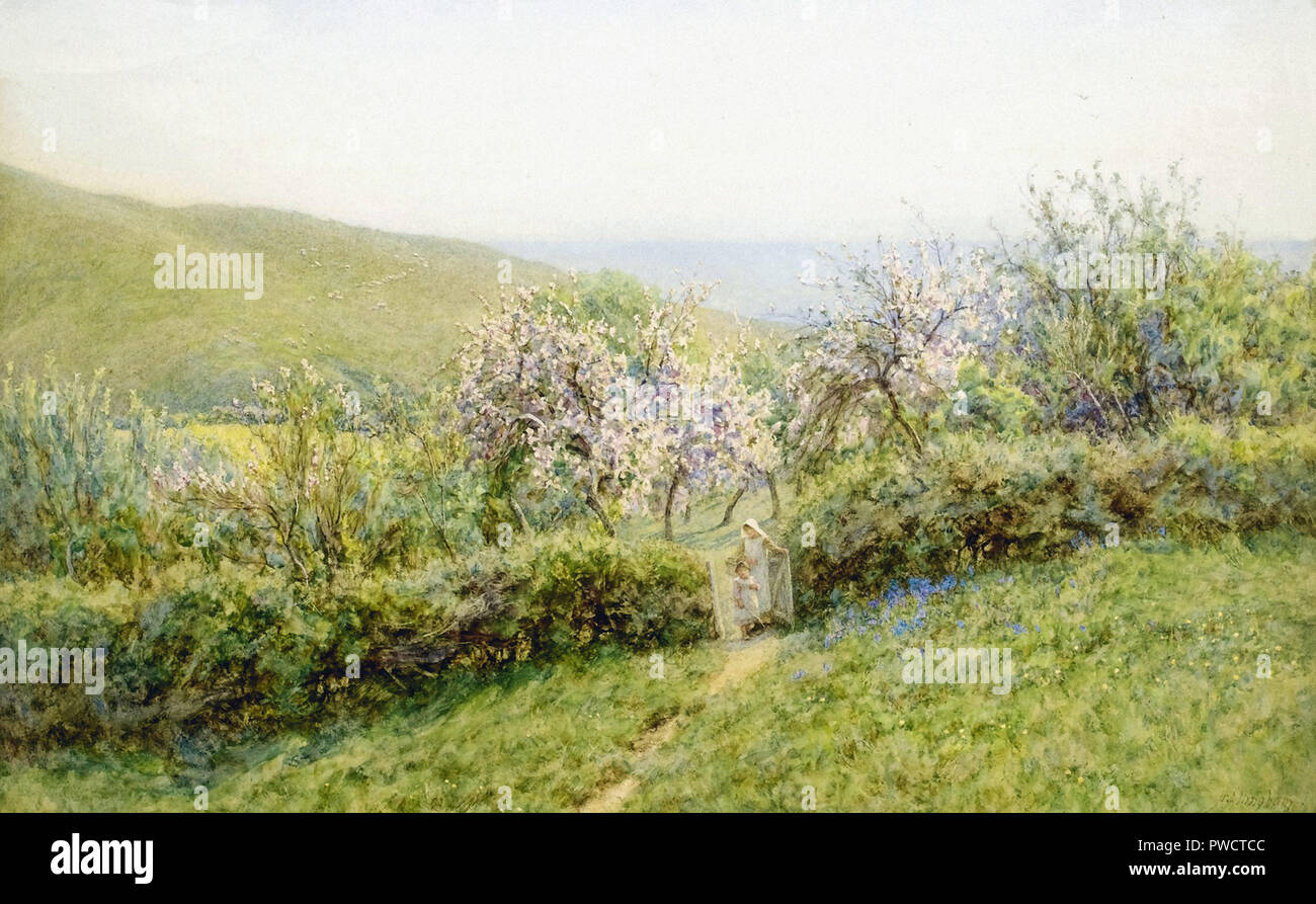 Allingham Helen - View of the South West Corner of the Tennyson Estate ...