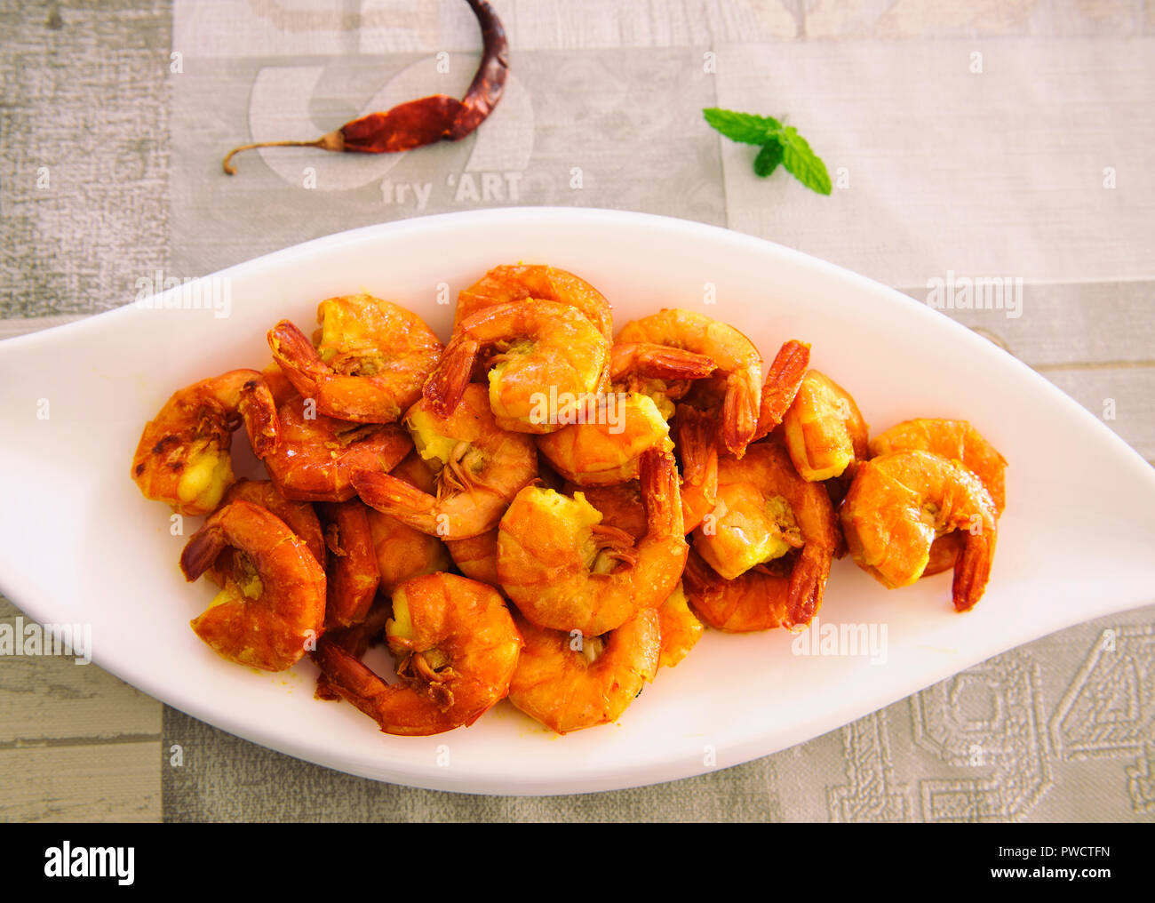 Prawn fry hi-res stock photography and images - Alamy