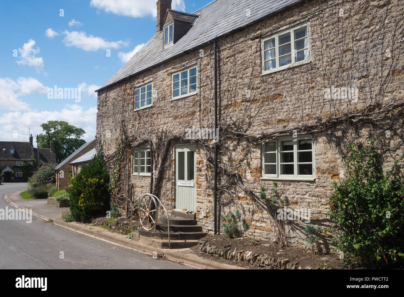 Exterior Of Traditional Farmhouse Building High Resolution Stock ...