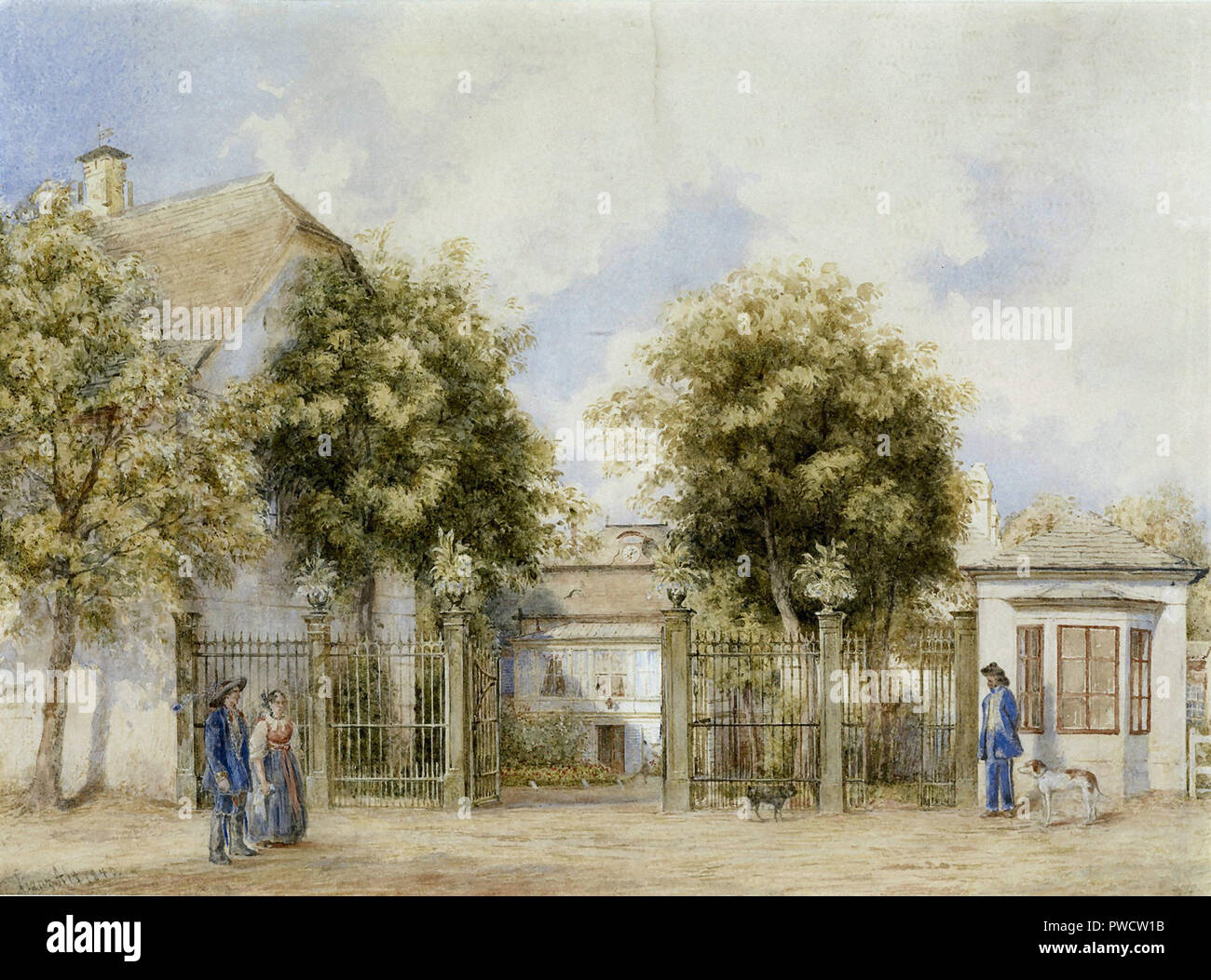 Biedermeier house hi-res stock photography and images - Alamy