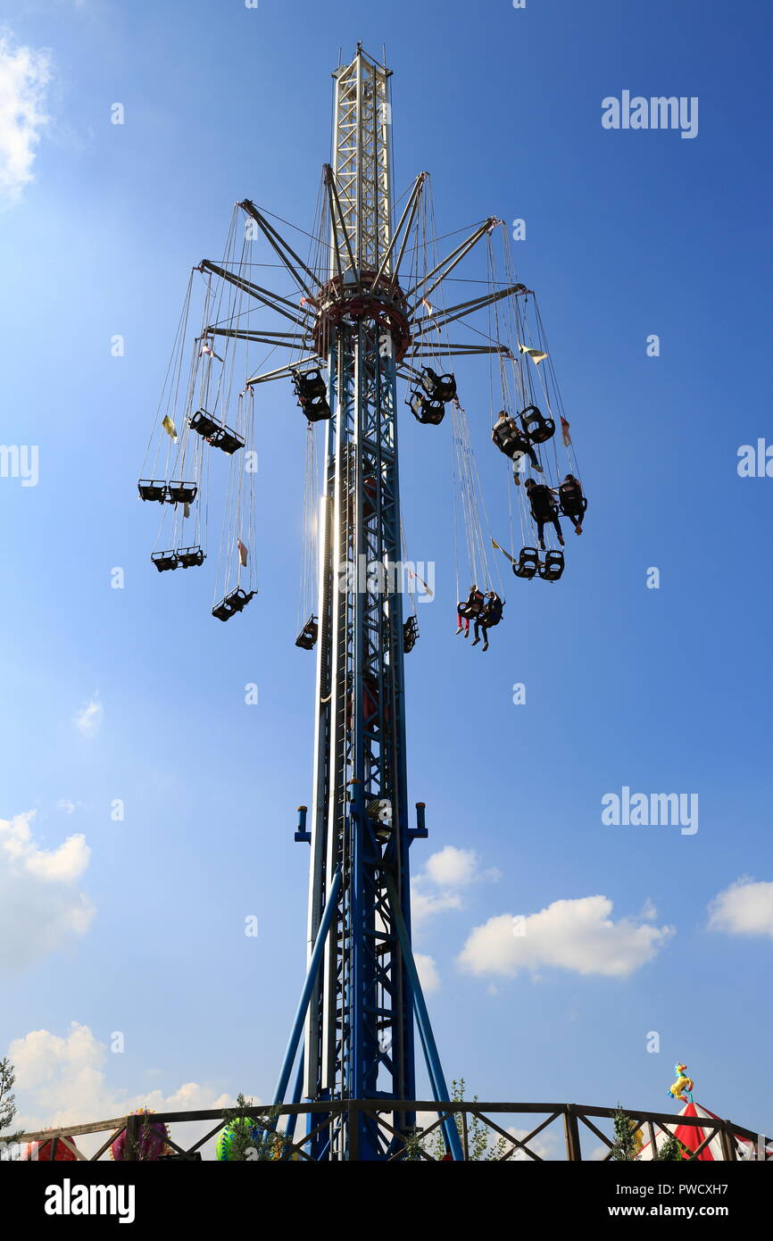 Child Spinning Wheel Park High Resolution Stock Photography and Images ...