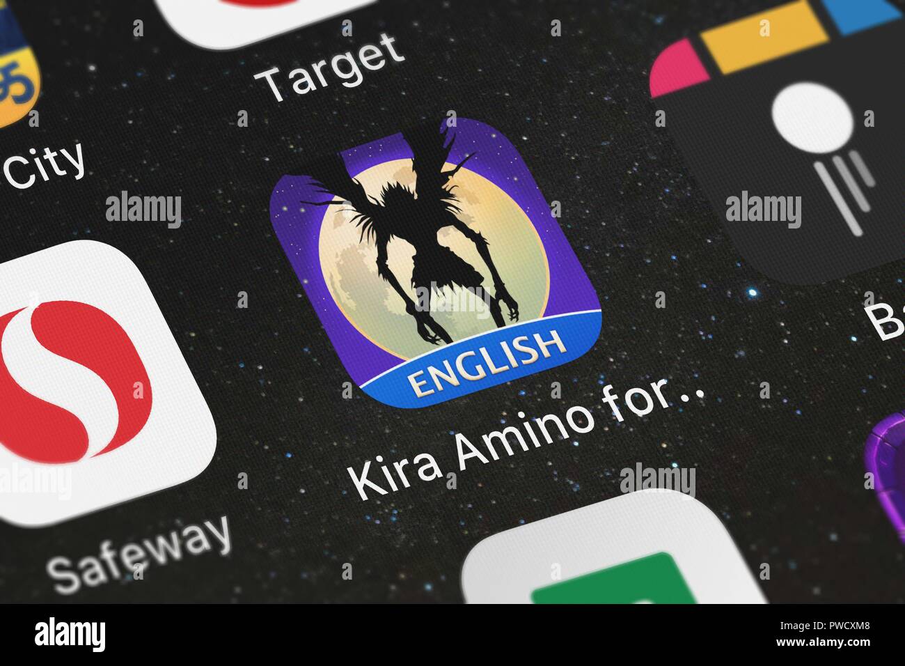 Kira amino for death note hi-res stock photography and images - Alamy