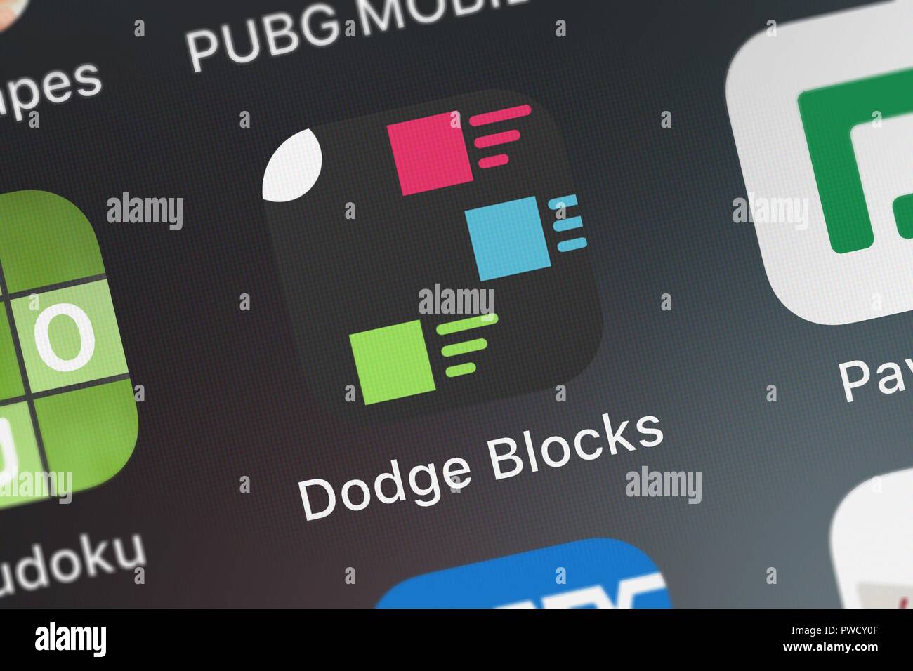 Dodge blocks hi-res stock photography and images - Alamy