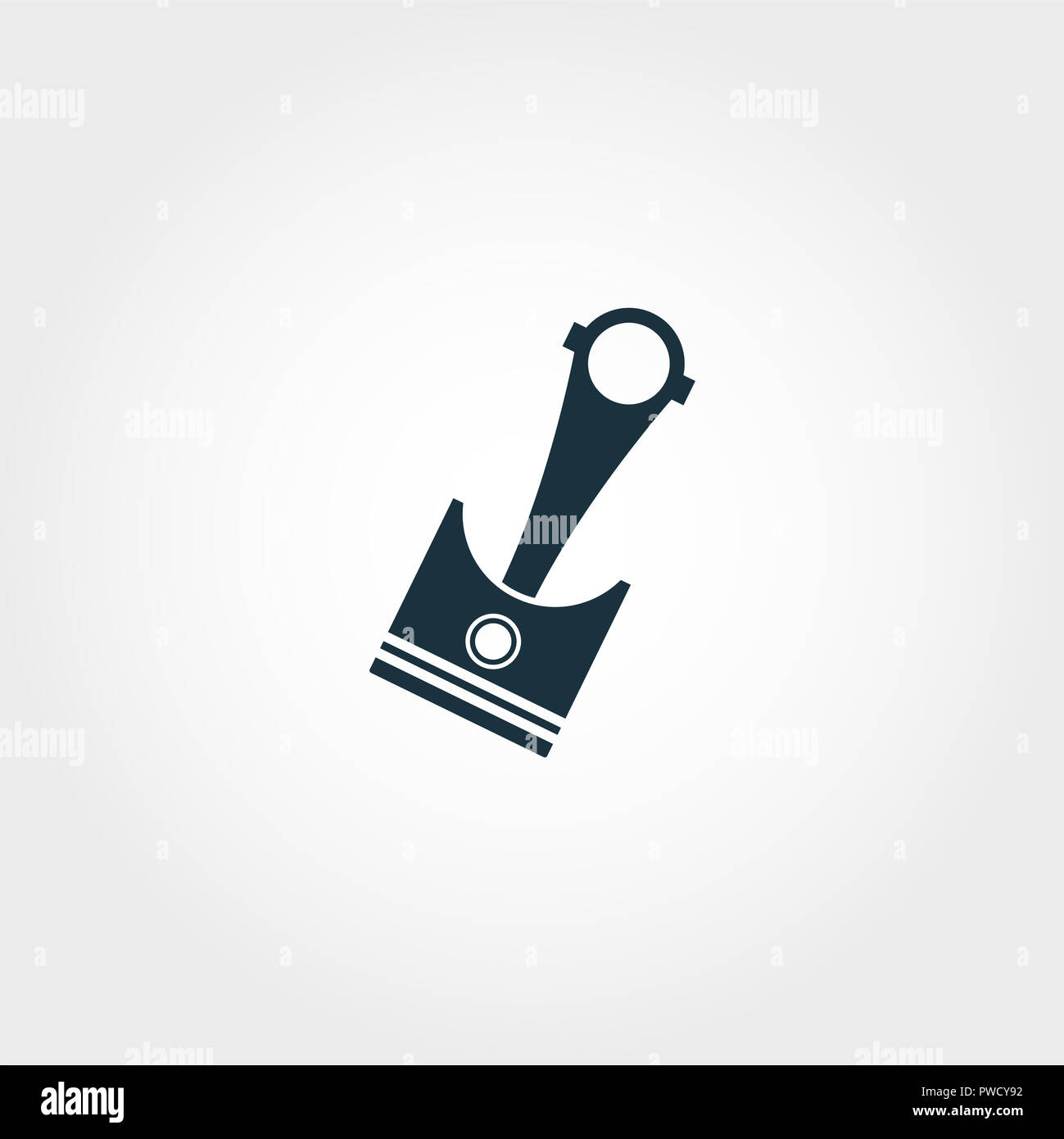 Piston icon. Premium quality element illustration from car parts ...