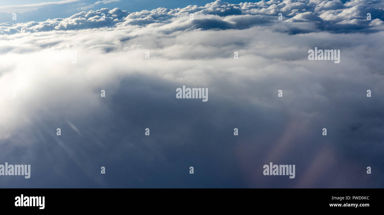View of clouds from airplane window, clouds in the sky Stock Photo - Alamy
